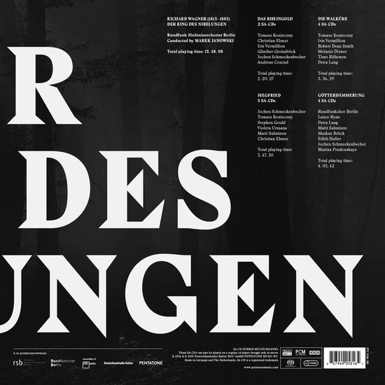 Der Ring Des Nibelungen, Marek Janowski | Muziek | bol