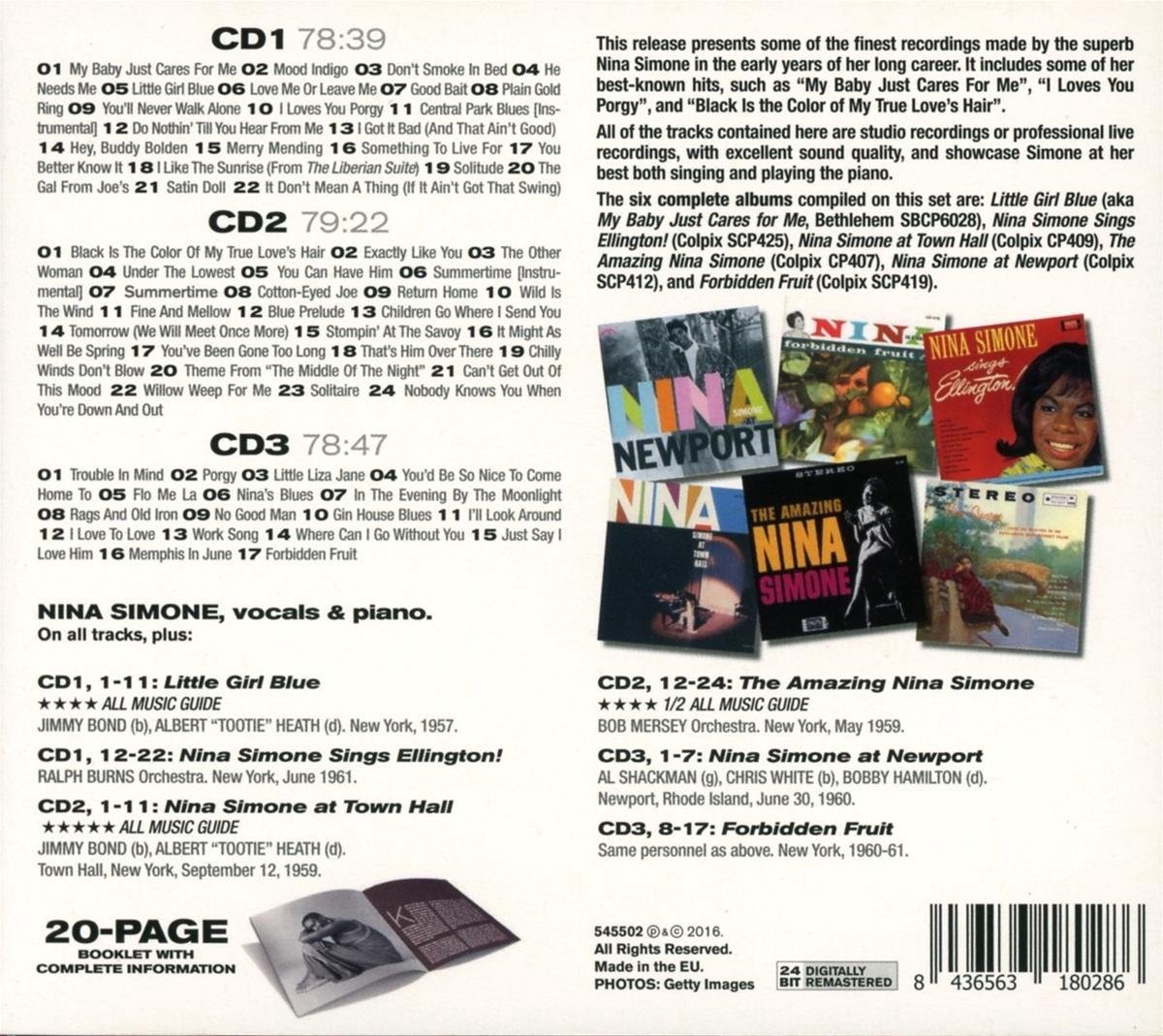 Simone Nina - Essential.. -Deluxe-, Nina Simone | CD (album) | Muziek ...