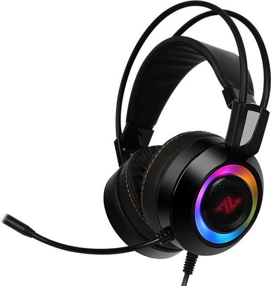 ABKONCORE CH60 REAL 7.1 Gaming headset zwart | bol.com