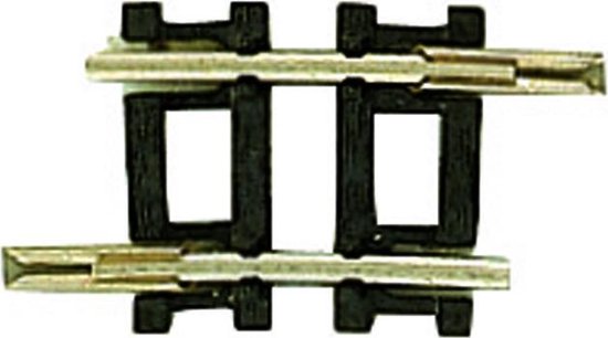 N Fleischmann rails (zonder ballastbed) 22232 Gebogen rails 6 ° 194.6 mm 12 stuk(s) | bol