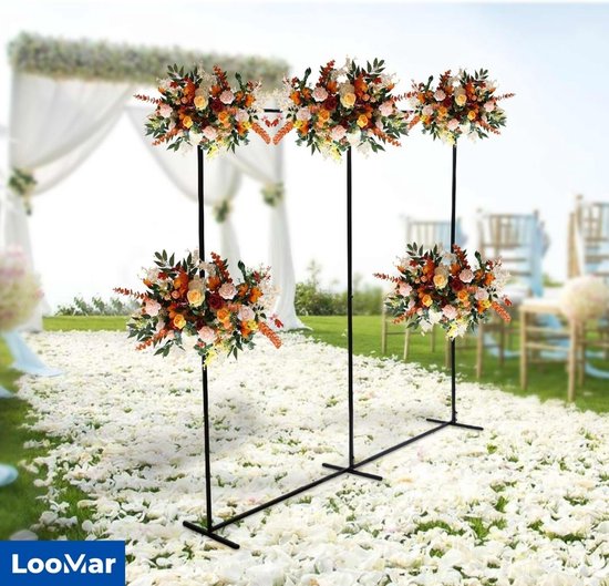 LooMar Backdrop Frame Luxe – Backdrop Decoratie – Rozenboog – Bruiloft Decoratie –... | bol
