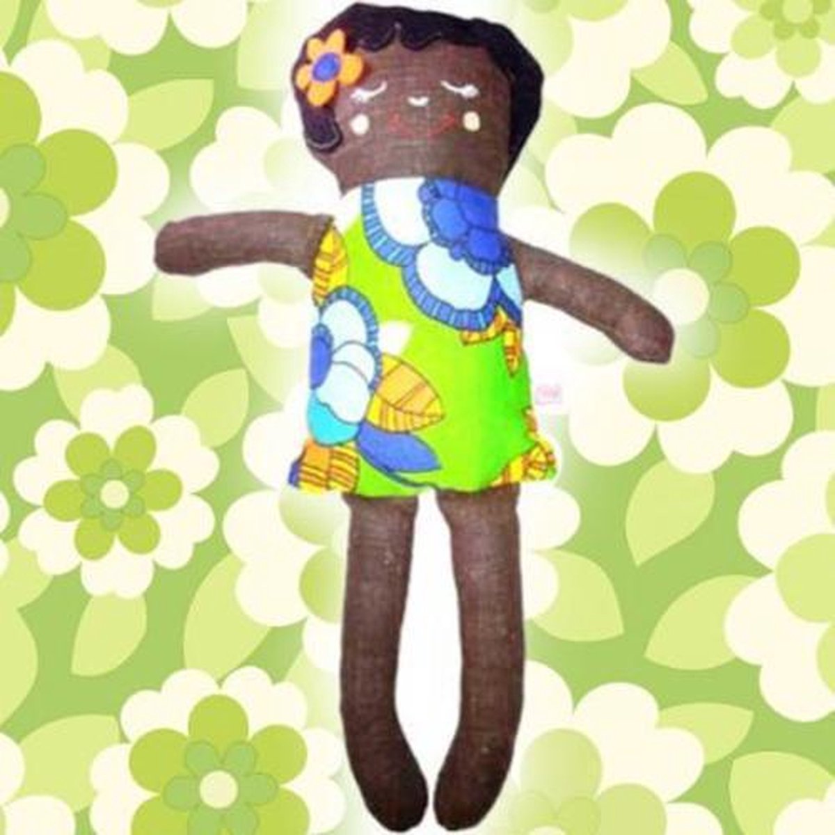 Toetie & Zo Handgemaakte Stoffen Pop Barbara, knuffel, poppen ...