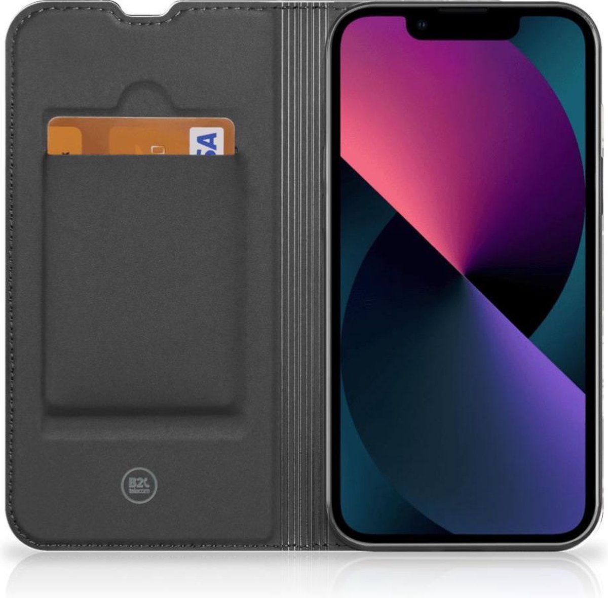 Hoesje Personaliseren iPhone 13 Foto Cover Badges | bol.com