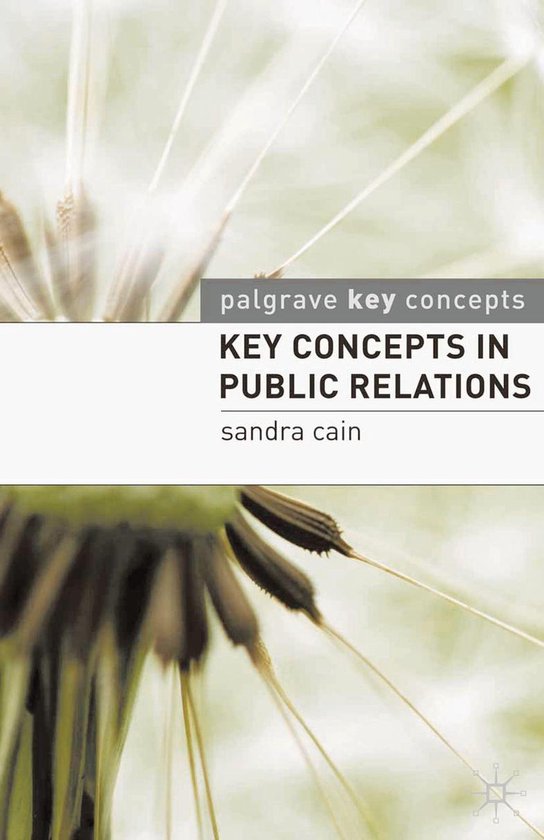 Key Concepts Key Concepts In Public Relations Ebook Sandra Cain