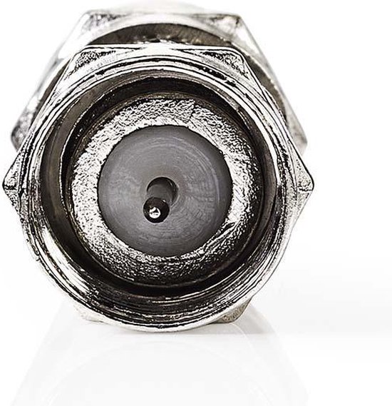 Nedis Satelliet- en Antenne-Adapter - F-Female - F-Female - Vernikkeld - 75 Ohm -... | bol