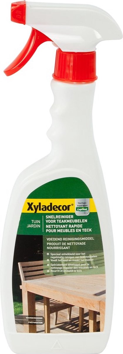 Xyladecor Snelreiniger Voor Teakmeubelen - Spray - 0.5L | bol