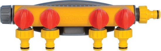 Hozelock Waterverdeler met 4 Kranen 2150R0000 | bol.com