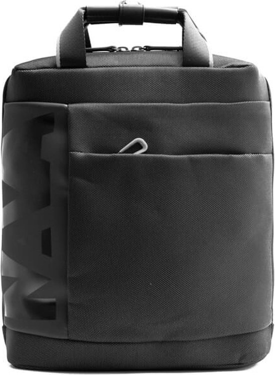 Nava Design Cross Square Backpack Rugzak 13.3'' Black/Grey | bol.com