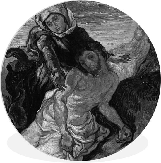 Van Gogh et Jésus - Peinture de Vincent van Gogh Assiette en plastique ...