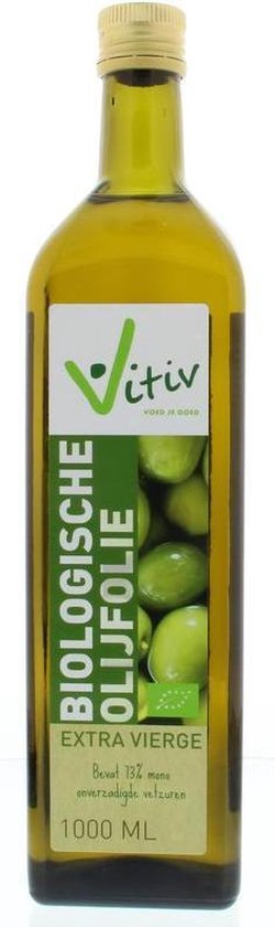 Vitiv Olijfolie Spaans extra virgin bio 1 Liter | bol