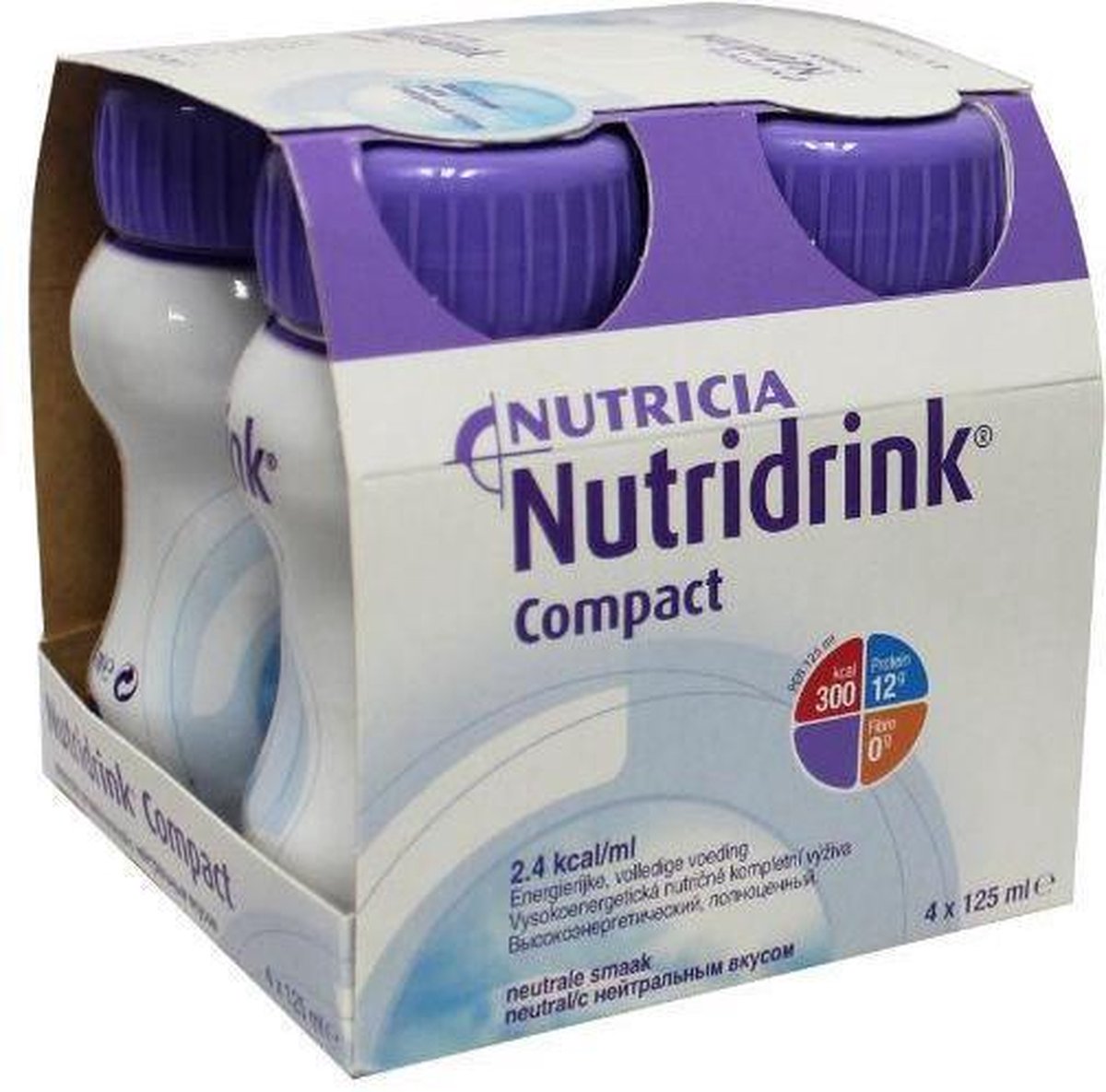 Nutridrink Compact neutraal - 4 x 125 ml | bol.com