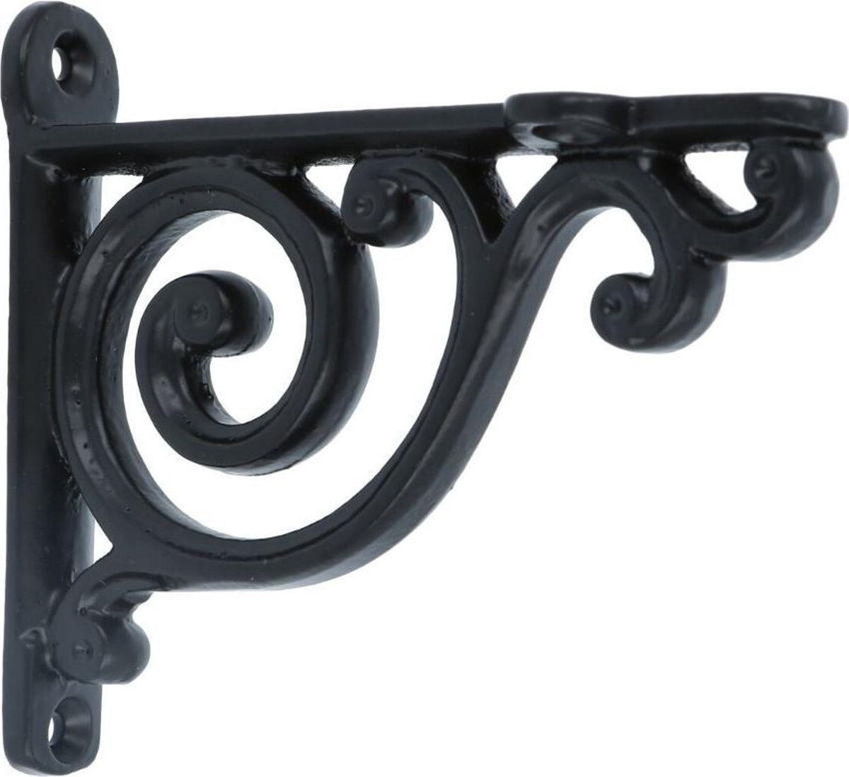 Mini Plankdrager 102 x 90 mm ijzer Zwart | bol