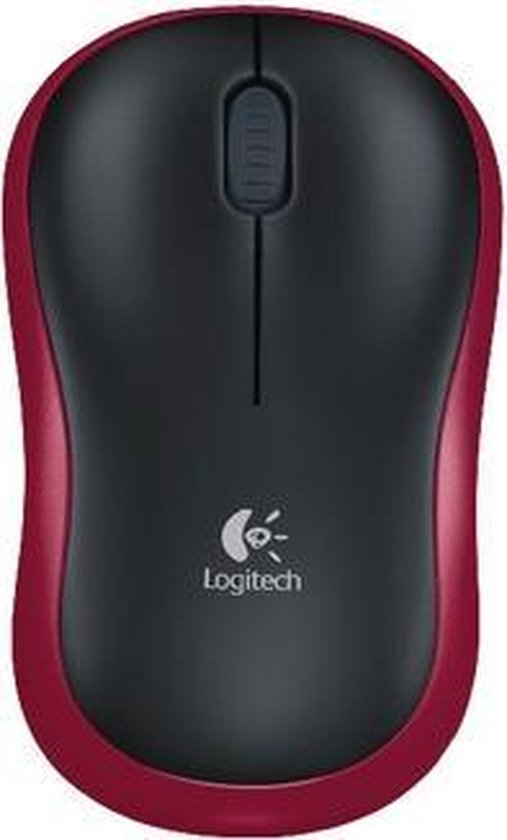 Logitech M185 - Draadloze Muis - Rood | bol.com