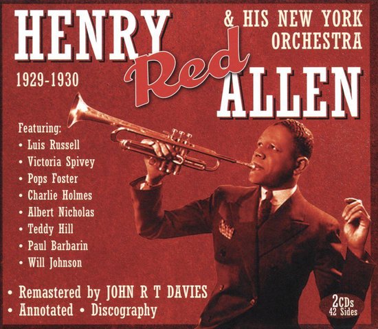 Henry 'Red' Allen & His New York Orchestra - Henry 'Red' Allen & His ...