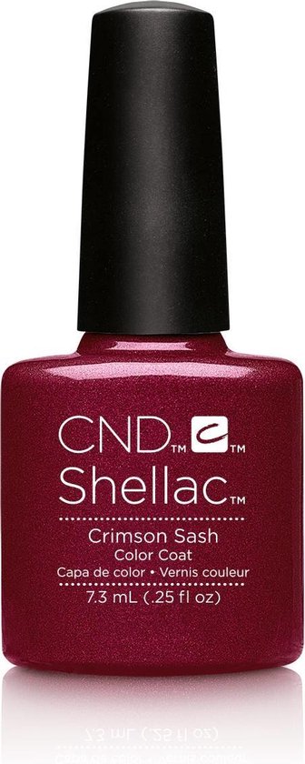 CND Shellac Crimson Sash | bol.com