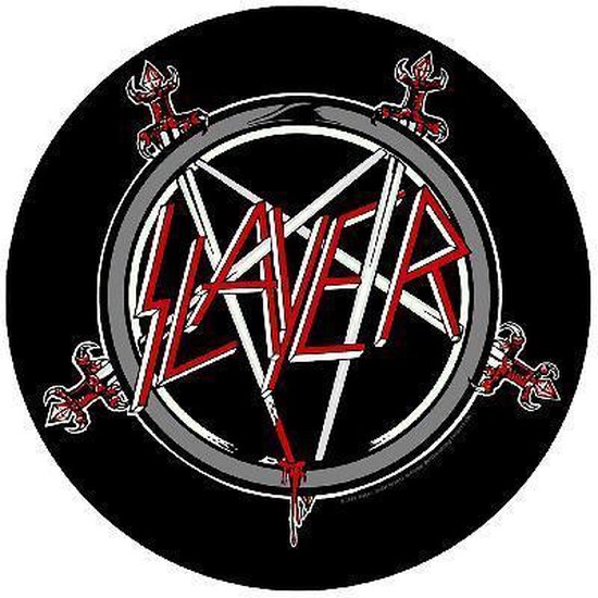 Slayer Pentagram Back Patch | bol