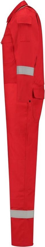 Dapro Roughneck Multinorm Overall - Maat 52 - Rood - Vlamvertragend ...