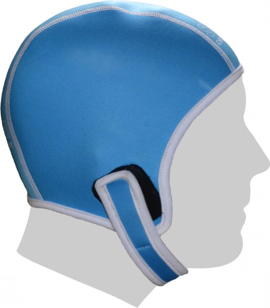 Neopreen cap - Neopreen badmuts Blauw Neoprene Swim Cap - Unisex - Maat ...