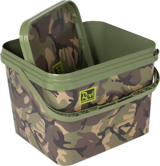 Rod Hutchinson Camo Bucket - 10L - Camo | bol.com