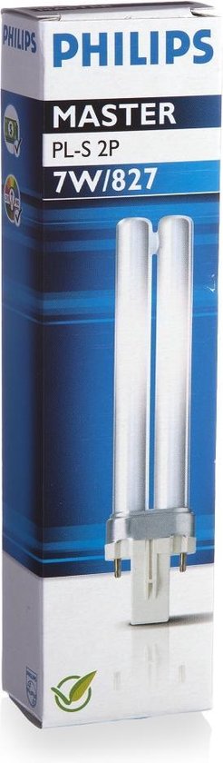 Philips PL-S 7W 827 2P (MASTER) - 1 stuk | bol.com