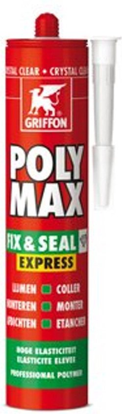 Griffon Polymax Fix & Seal Express Trijs | bol
