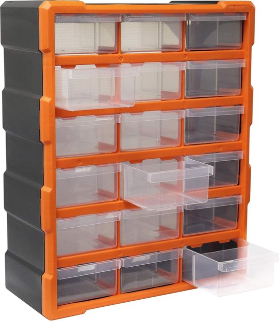 Sorteerdoos - 18 dozen - Opbergdoos voor klein materiaal | bol