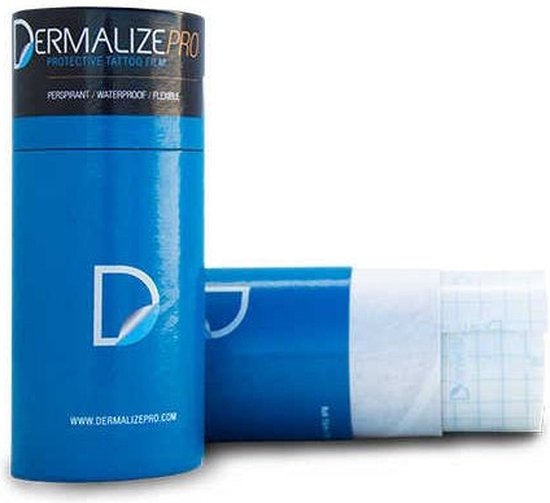 Dermalize Pro - Protective Tattoo Film Tatoeage Pleister Folie op Rol /10m x 15cm/ x |... | bol