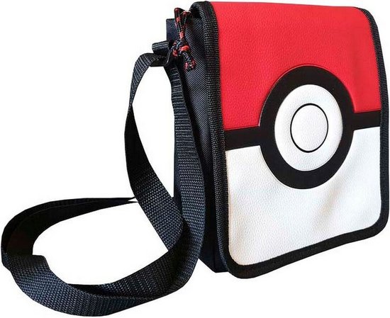 Pokémon Schoudertas Pokéball - 20 x 16 x 6 cm - Rood | bol