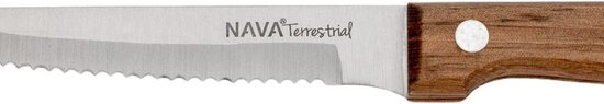 Steakmessen Edelstaal TERRESTRIAL 21,5 cm 2 stuks - Messenset ...