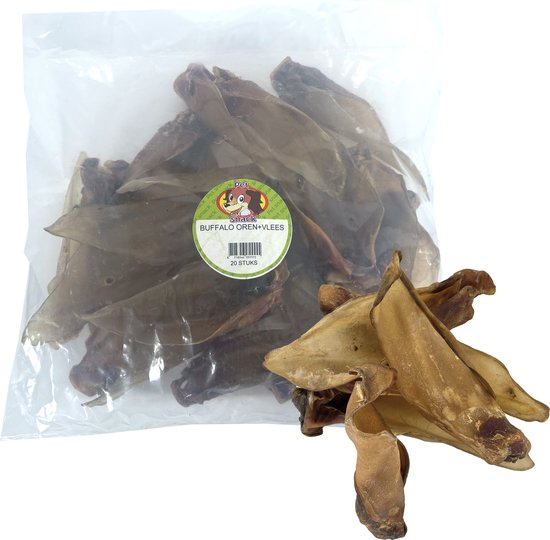 Petsnack - Buffalo Oren Met Vlees Hondensnack | bol
