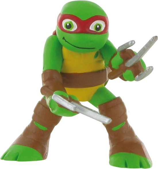 Comansi Speelfiguur Ninja Turtles Raphael 7 Cm Groen | bol