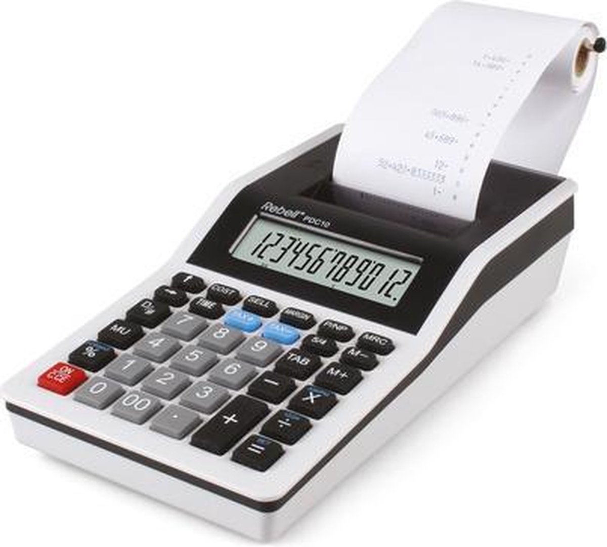 Citizen RE-PDC10-WB Calculator Rebell-PDC10-WB Wit-zwart Print | bol