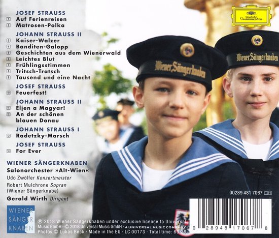 Wiener Sängerknaben, Gerald Wirth - Strauss For Ever (CD), Wiener ...