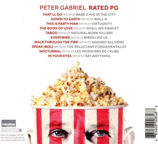 Peter Gabriel - Rated PG (CD), Peter Gabriel | Muziek | bol