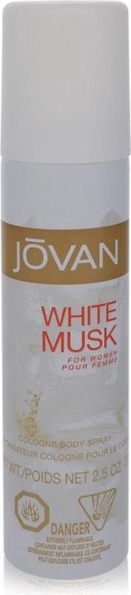 Jovan Jovan White Musk Body Spray 75 Ml For Women | bol