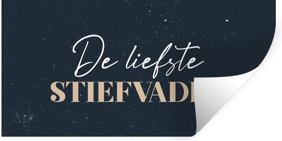 Muurstickers - Sticker Folie - Kado man - Stiefvader - Vaderdag - De ...