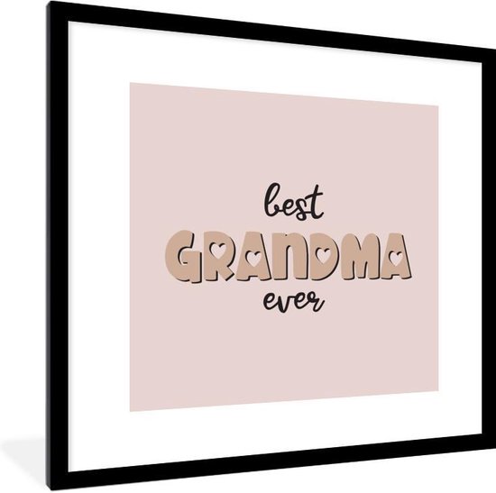 Fotolijst inclusief poster - Posterlijst 40x40 cm - Posters - Spreuken ...