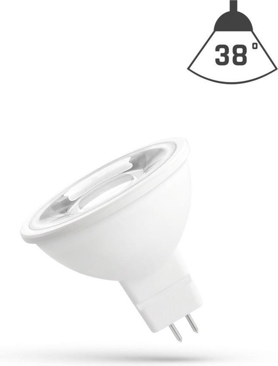 Led Gu5 3 Mr16 Led 38º Lichtspreiding 4w Vervangt 35w 3000k Warm