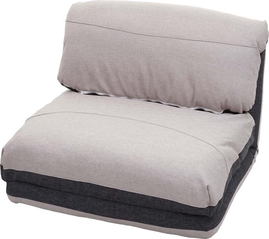 Fauteuilbed MCW-E68, slaapbank functionele fauteuil inklapbare fauteuil ...