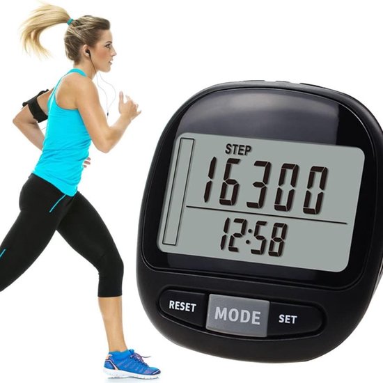 Velox Stappenteller Broekzak - Eenvoudige Stappenteller | bol