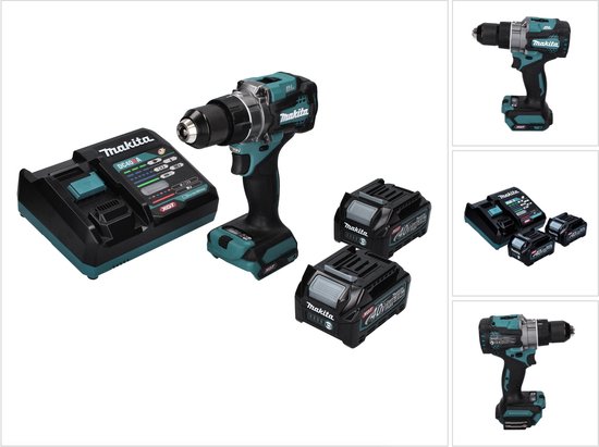 Makita DF 001 GD2 Accuboormachine 40 V max. 140 Nm XGT Brushless + 2x ...