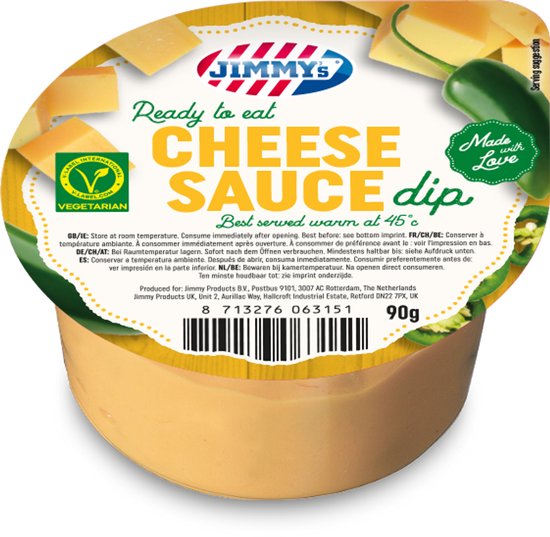 JIMMY's Supreme Cheese Sauce 16x90g | bol