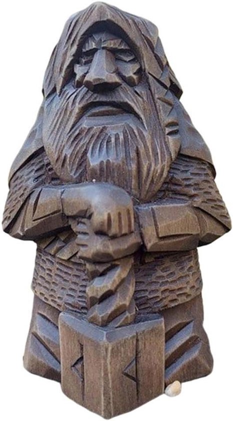 Noorse goden standbeelden Odin Thor hars Viking standbeeld kunst ...