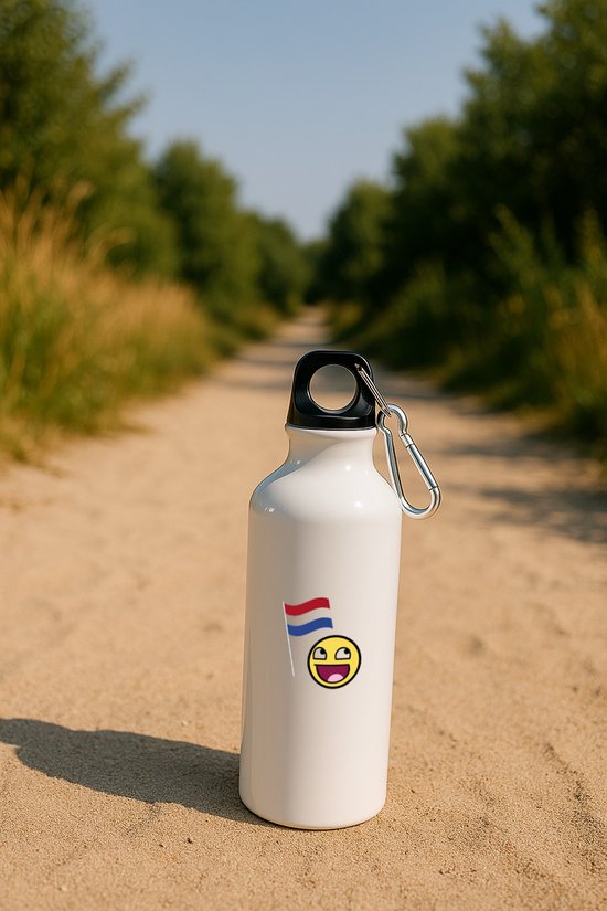 Hacebo® - Nederlandse vlag smiley waterfles - Nederland - Nederlanders ...