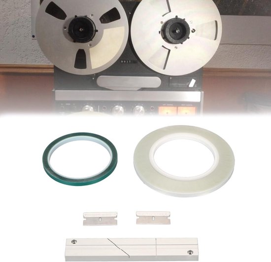 Allecto Plus - Tape Reel Splicing Set voor 1/4 Inch Tape - Audio ...