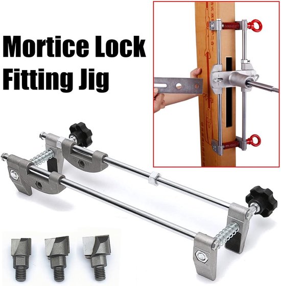 Door Lock Mortiser Kit - Deurinstallatie - Houtbewerking - Mortising ...