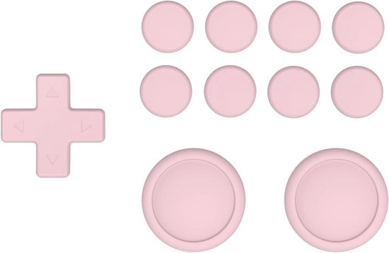 Button Covers en Thumb Grips Set - Roze - Nintendo Switch | bol