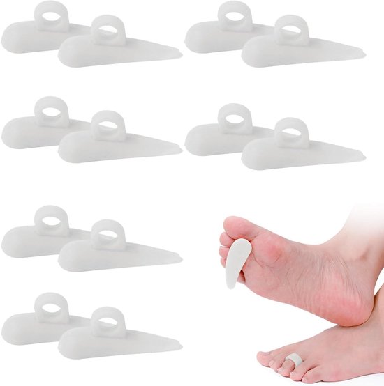 6 paar hamertenencorrectie - teenpads - hamertenenkussen ...