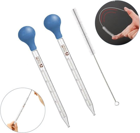 Allecto Plus - Pipetten set voor laboratorium en onderzoek - 10 ml ...