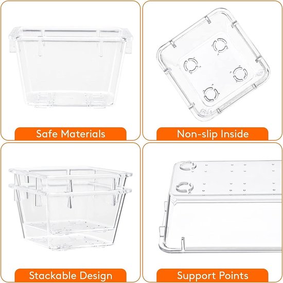 33 Stuks Lade Bureau Badkamer Organizer Dressoir Verdelers Dienbladen Opbergbakken... | bol